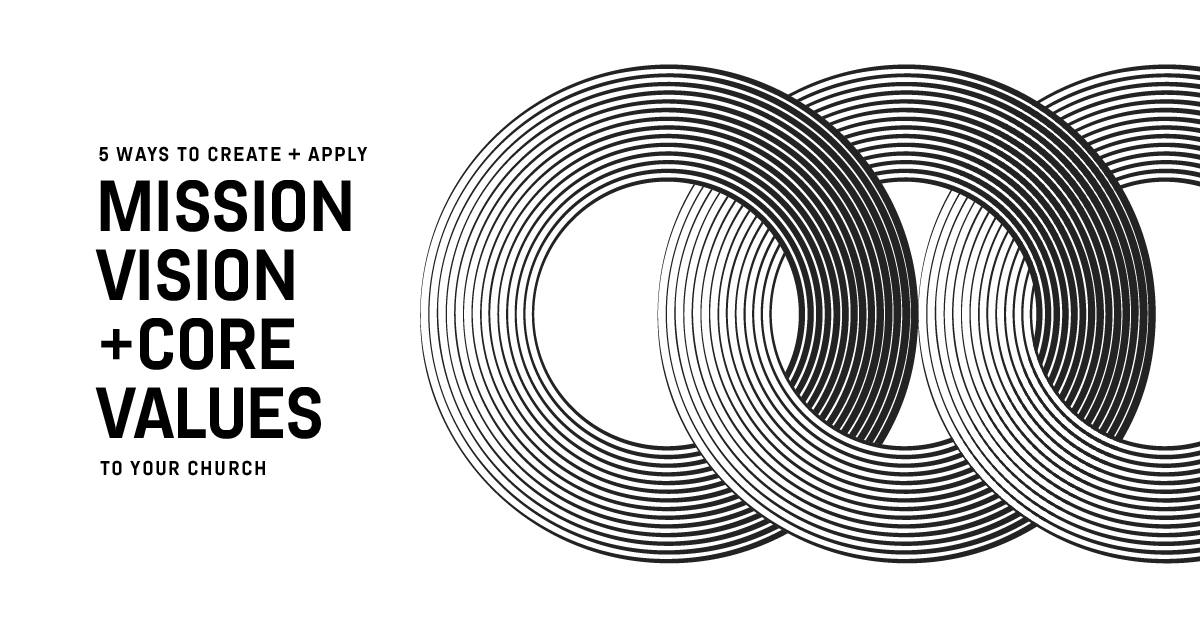 5 Ways to Create and Apply Mission, Vision, and Core Values to Your ...