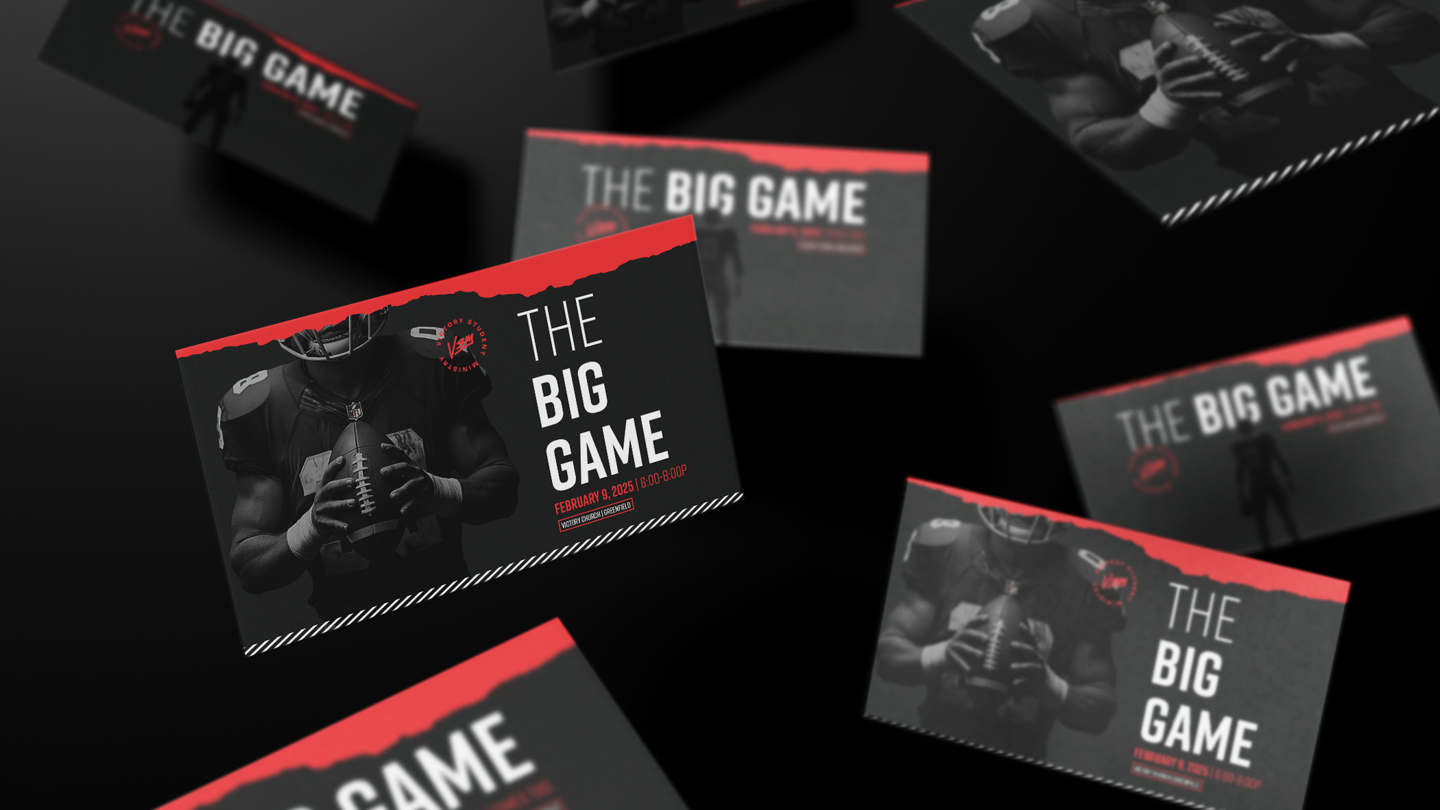 Victory Church: Game Day Party - ArtSpeak Creative - ArtSpeak Creative
